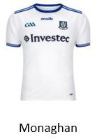 GAA Monaghan Shirt - Farna Crafts